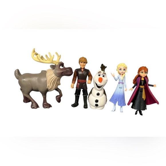 Disney | Toys | Disneys Frozen 2 Finale Figure Lot Ana Elsa Sven Olaf ...